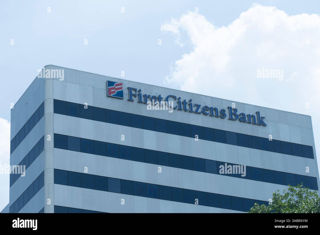 Houston, Texas, USA - April 7, 2024: A First Citizens Bank office ...