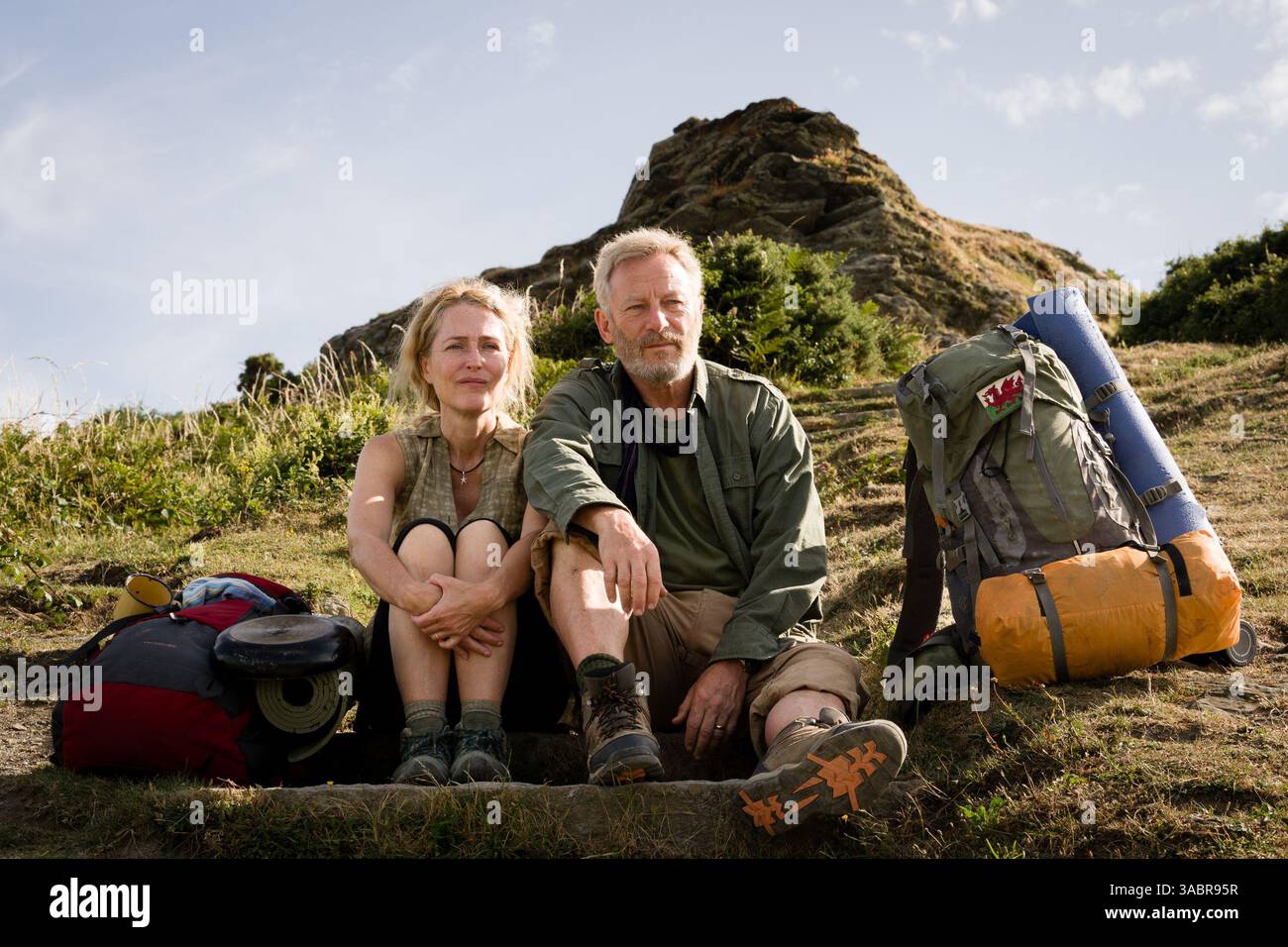 The Salt Path (2024)Gillian Anderson as Raynor Winn Jason Isaacs as ...