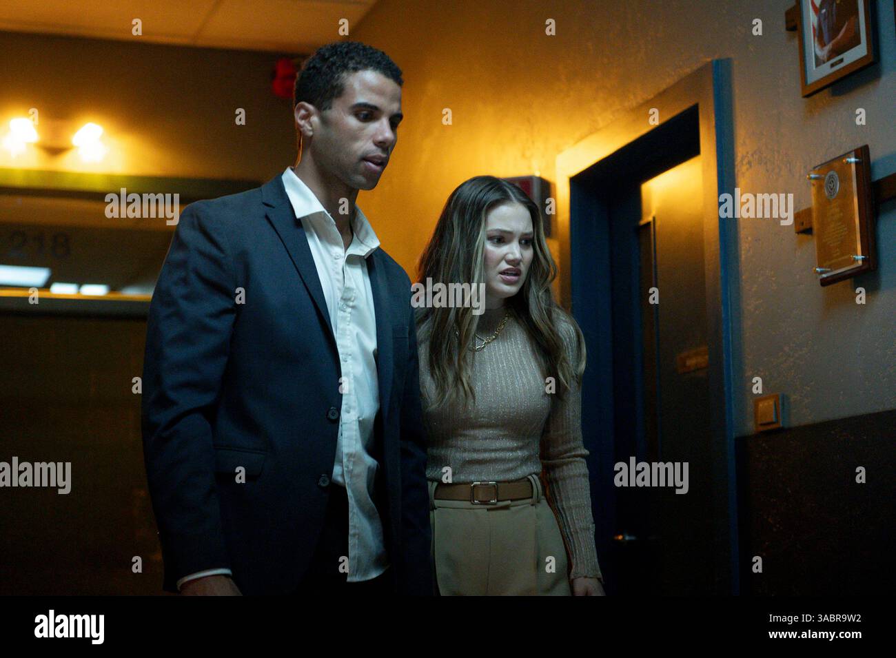 Heart Eyes (2025)Olivia Holt as Ally Mason Gooding as Jay *Filmstill ...