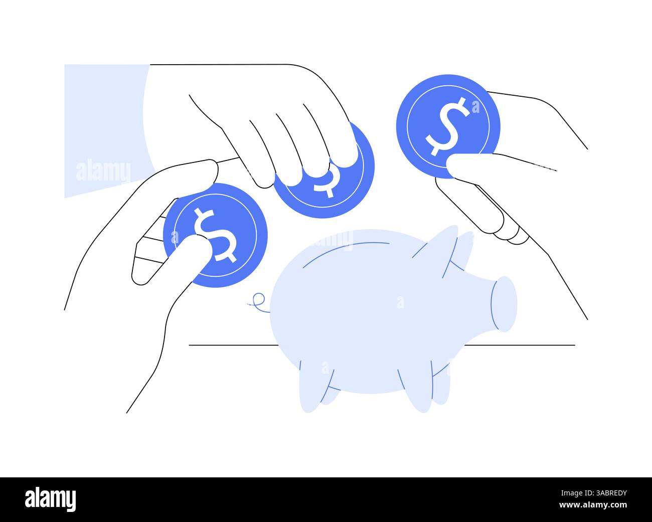 Crowdfunding isolated cartoon vector illustrations Stock Vector Image ...