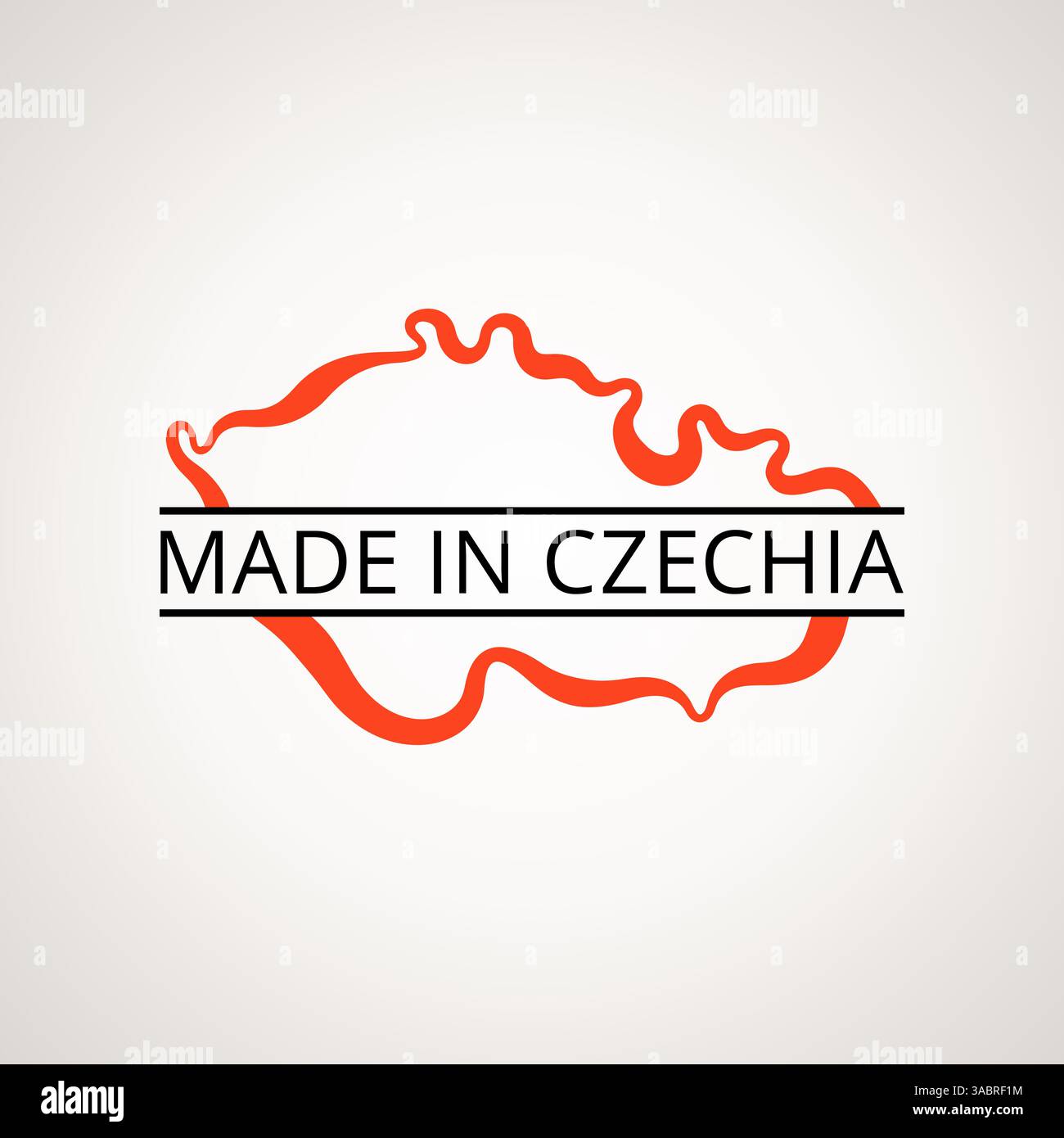 Made in Czechia - Symbol with outline map Stock Vector Image & Art - Alamy