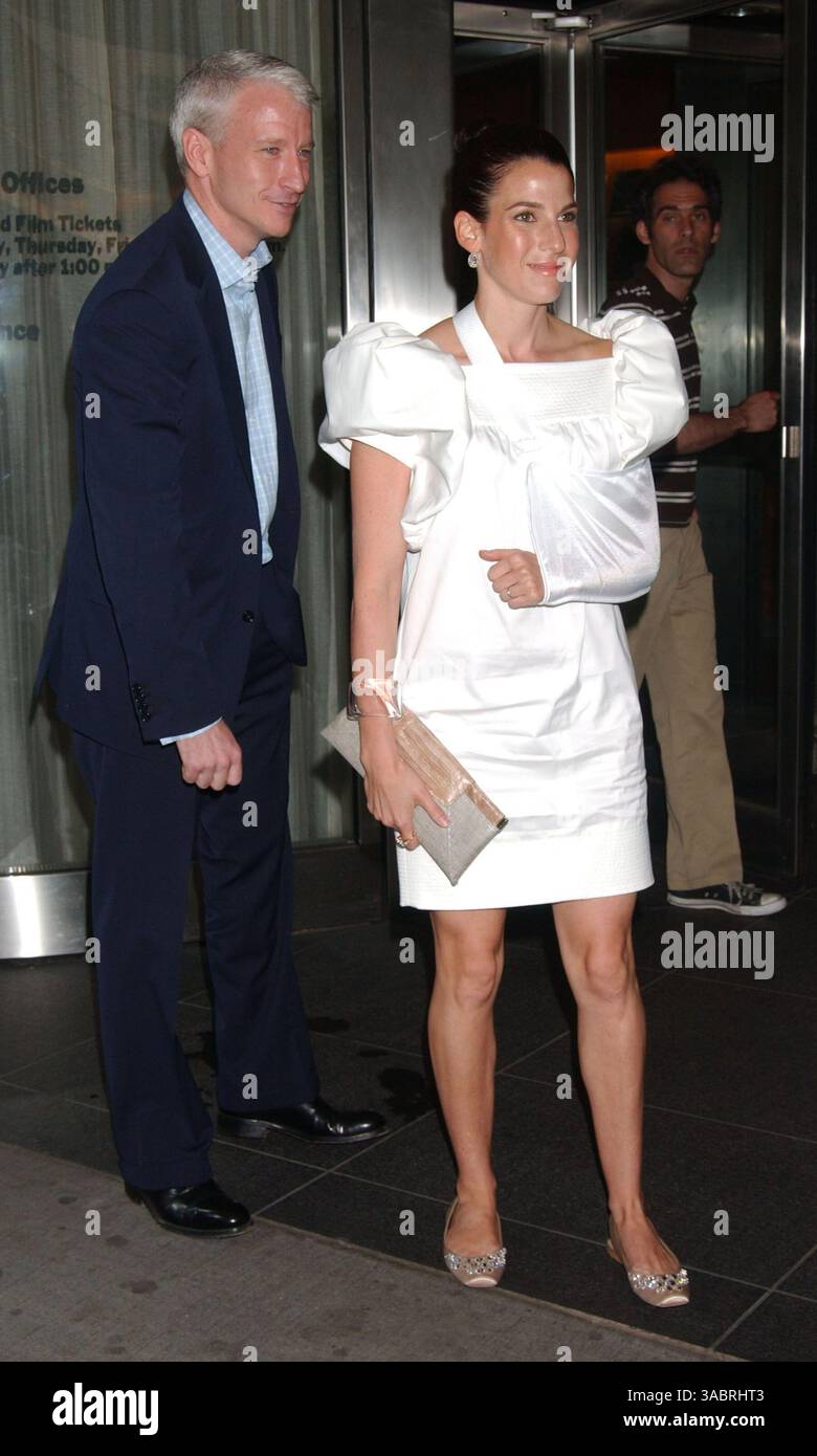 June 19, 2007. New York City .CNN news anchor Anderson Cooper and ...
