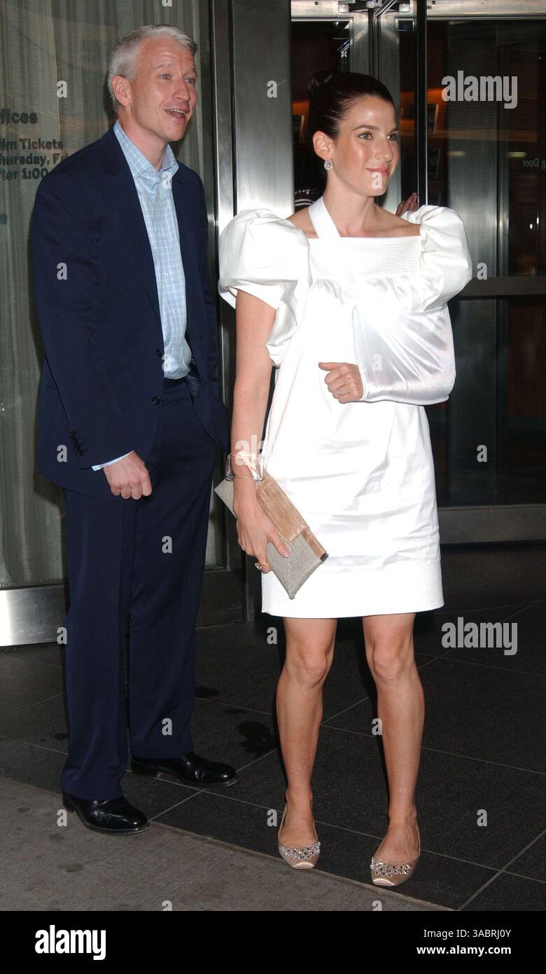 June 19, 2007. New York City .CNN news anchor Anderson Cooper and ...