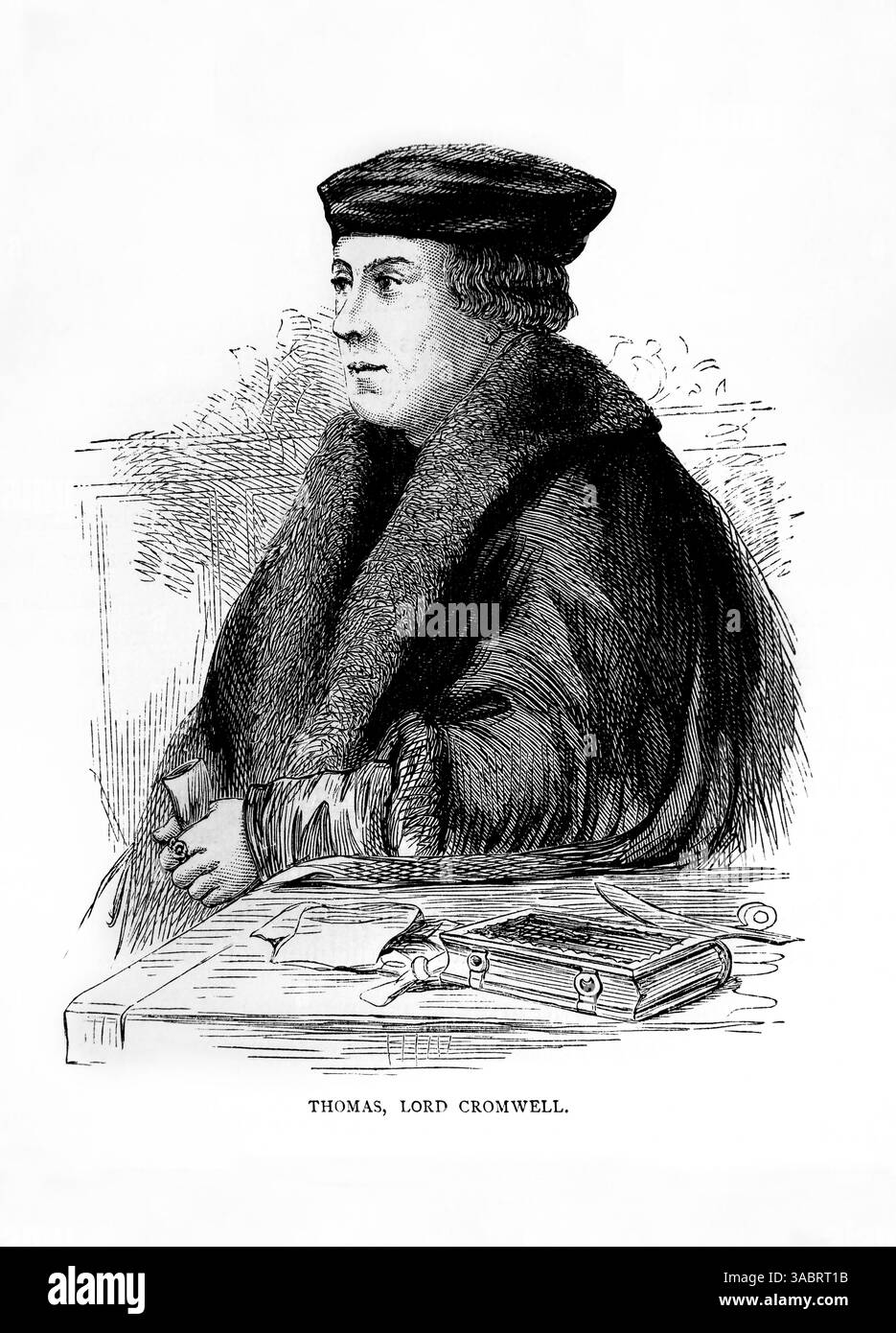 Illustration of Lord Thomas Cromwell 1485-1540 Statesman and Chief ...