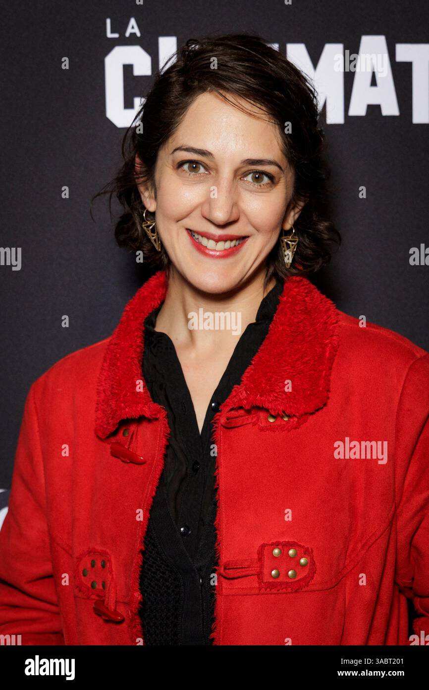 Paris, France. 02nd Apr, 2025. Actress Zar Amir Ebrahimi attending the ...