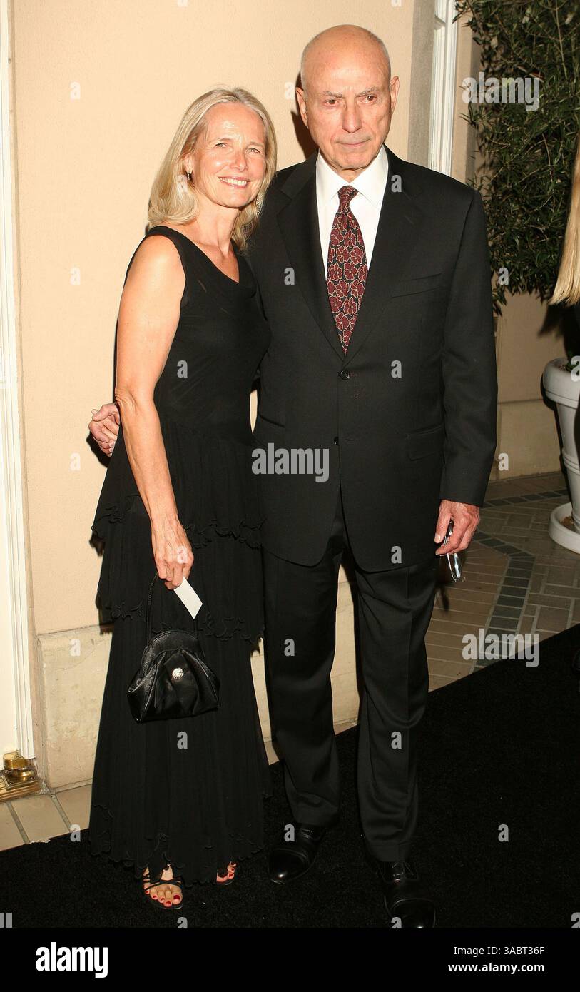 Oct 15, 2007; Hollywood, California, USA; Actor ALAN ARKIN and wife at ...
