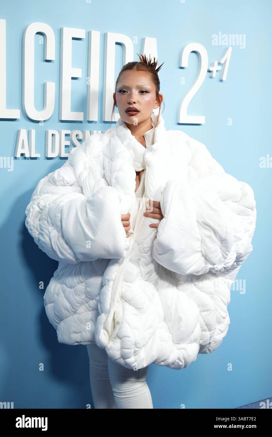 Madrid, Spain. 02nd Apr, 2025. Singer Violeta Hodar at photocall for ...