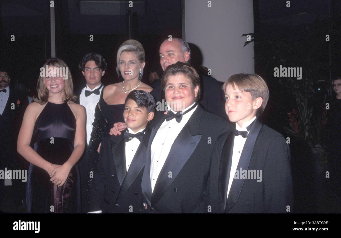 Oct 25, 1996 - Los Angeles, CA, USA - Actress NANCY DAVIS with family ...