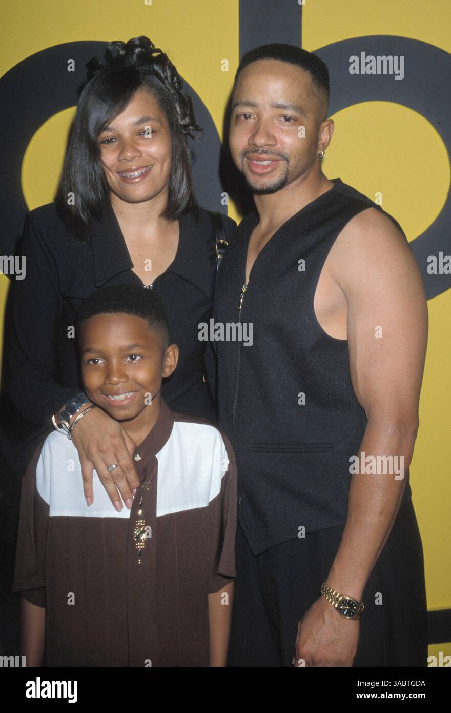 Jul 16, 1998 - Los Angeles, CA, USA - Actor DEE JAY DANIELS with parents at the ABC Summer Press ...