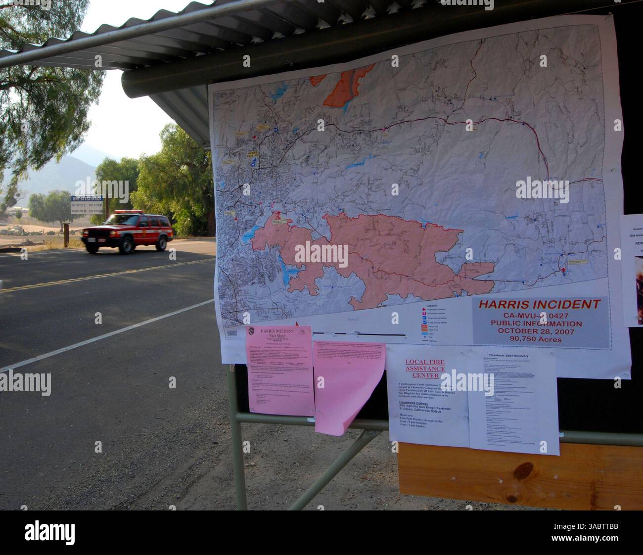 Harris county map hi-res stock photography and images - Alamy