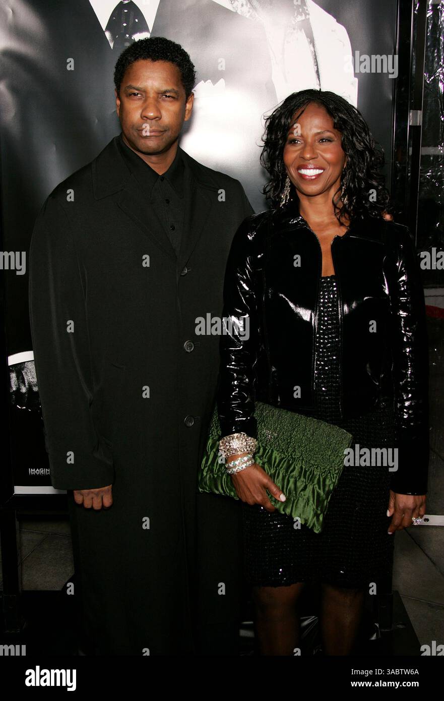 Oct 29, 2007 - Hollywood, California, USA - Actor DENZEL WASHINGTON ...