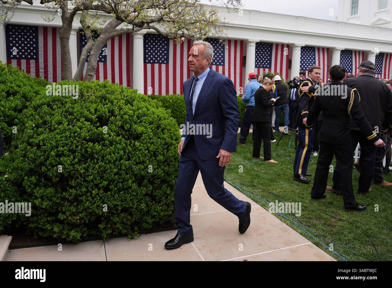 Health and Human Services Secretary Robert F. Kennedy Jr. departs after ...