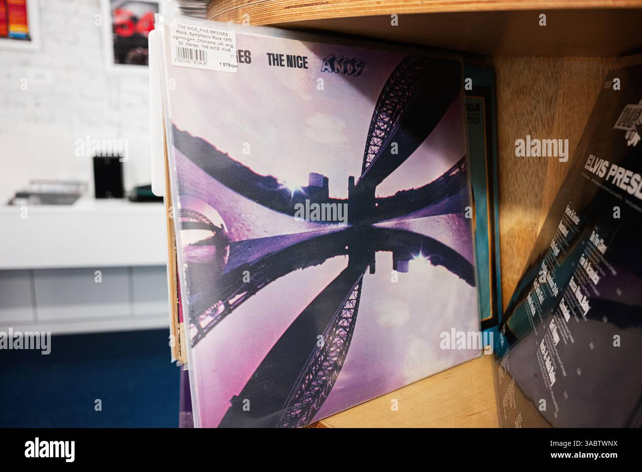 Lviv, Ukraine - April 01, 2025: Vinyl record of The Nice album Five ...