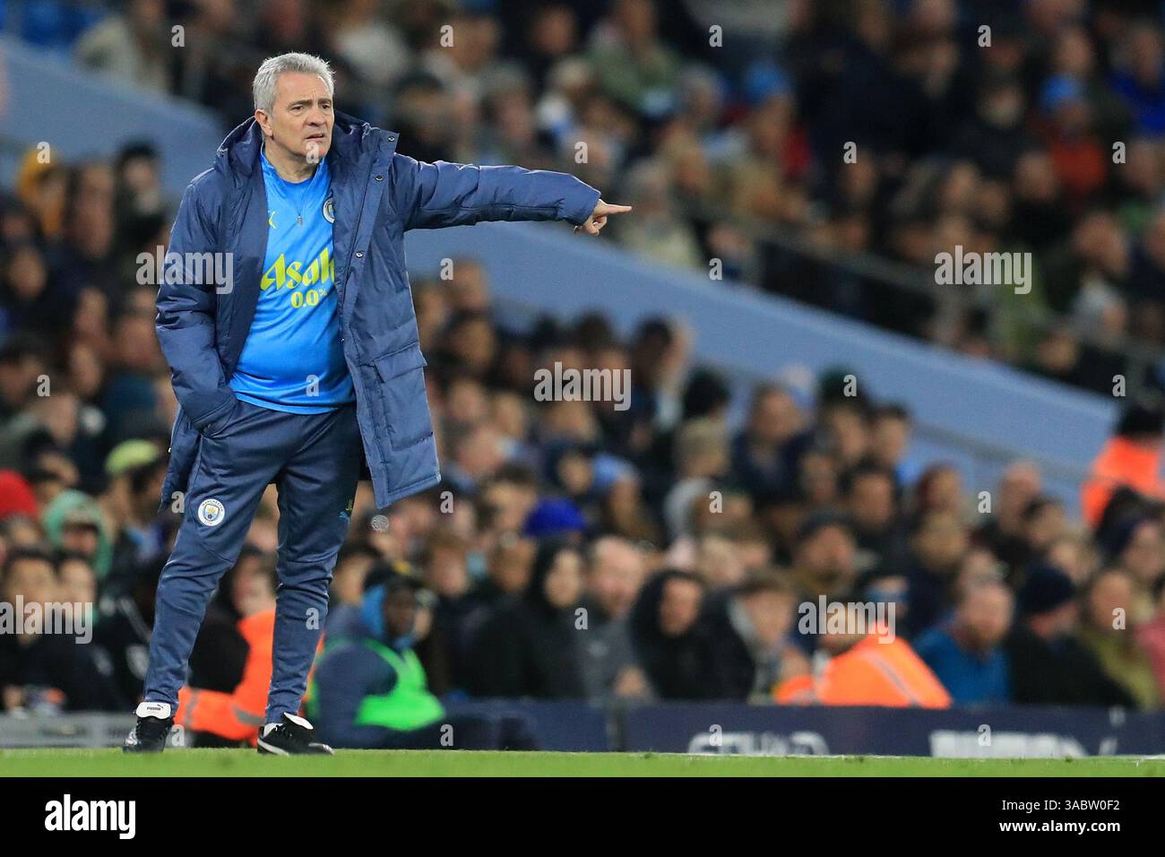 Etihad Stadium, Manchester, UK. 2nd Apr, 2025. Premier League Football ...