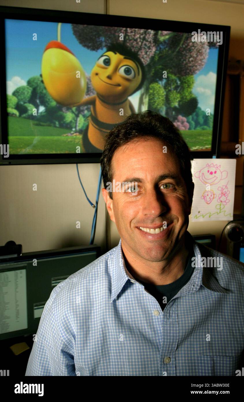 Nov 02, 2007 Glendale, CA, USA - JERRY SEINFELD, in a control room at ...