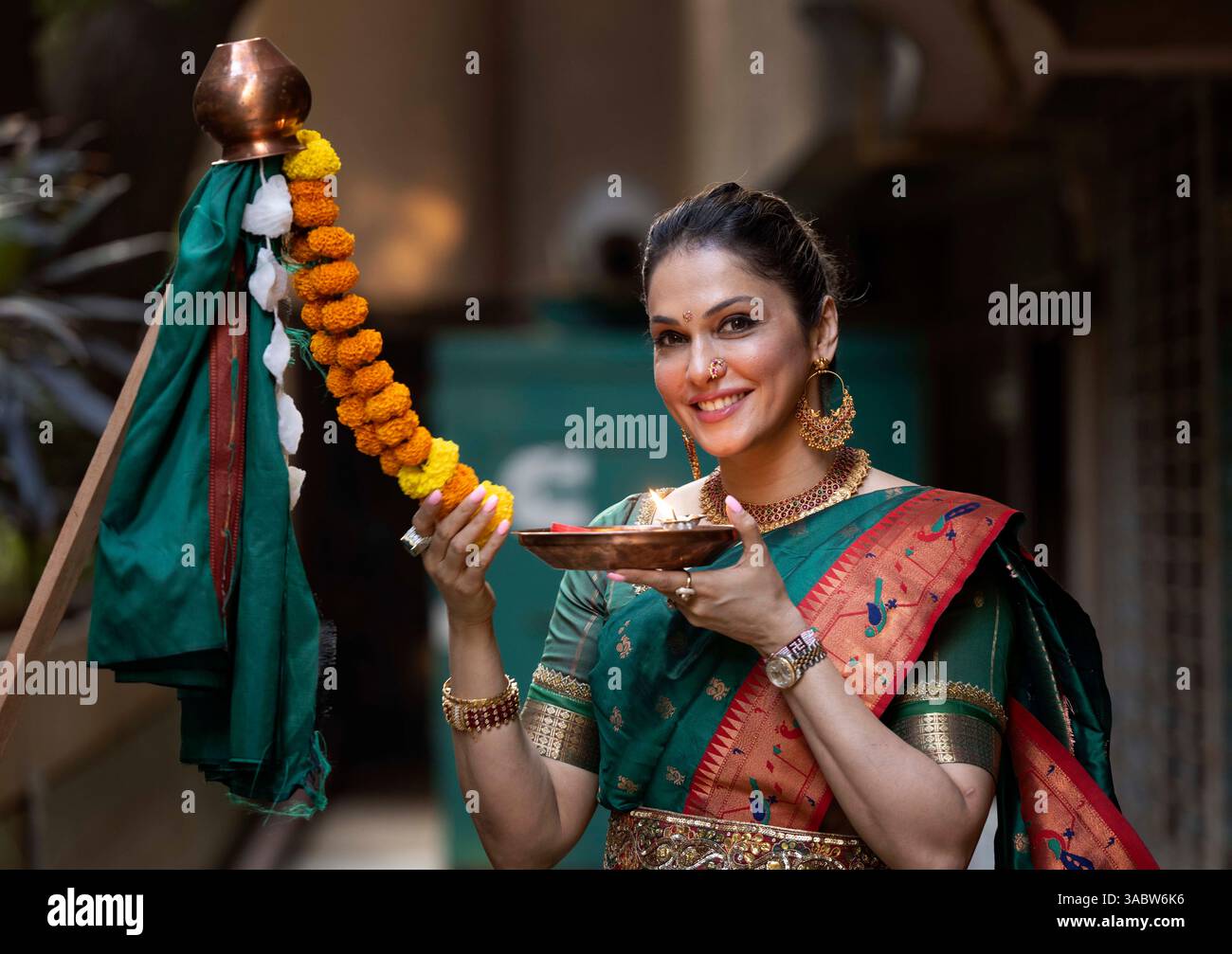 MUMBAI, INDIA - MARCH 28: (EDITOR'S NOTE: This is an exclusive image of ...