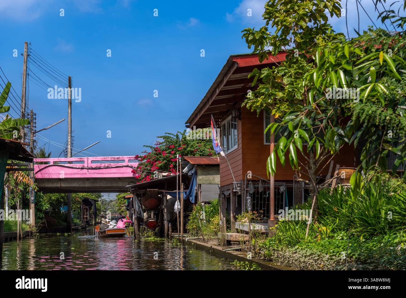 Damnoen Saduak Floating Market, Thailand, Asia Stock Photo - Alamy