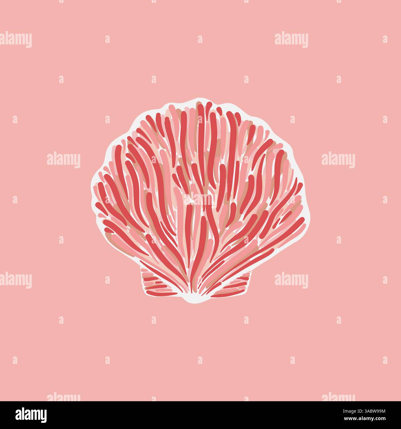 Shell cottage Stock Vector Images - Alamy