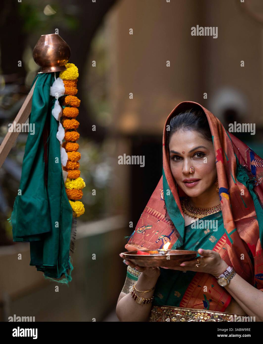 MUMBAI, INDIA - MARCH 28: (EDITOR'S NOTE: This is an exclusive image of ...