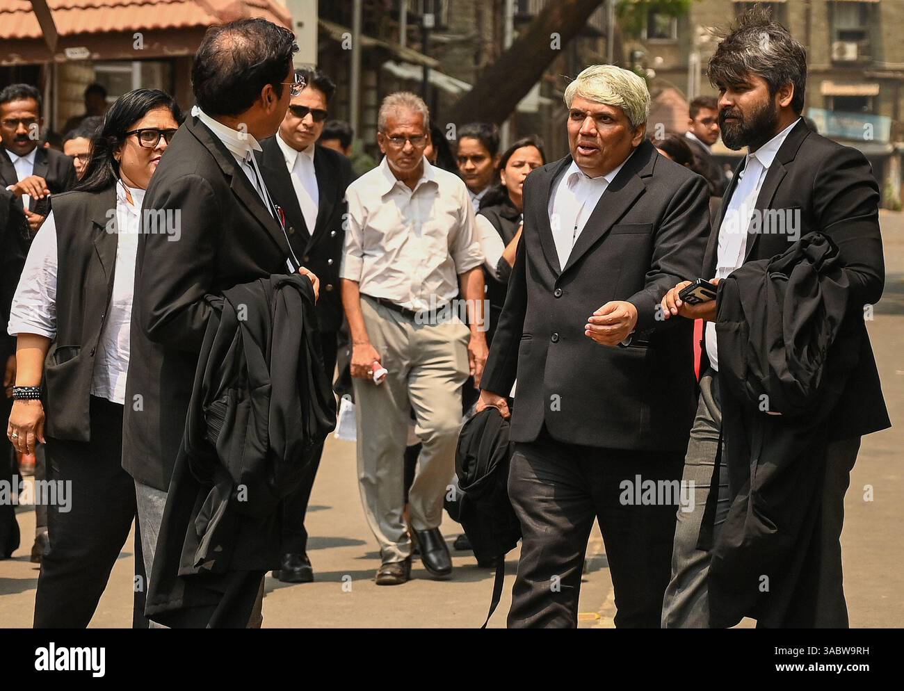 MUMBAI, INDIA - APRIL 2: Satish Salian, the father of Disha Salian ...