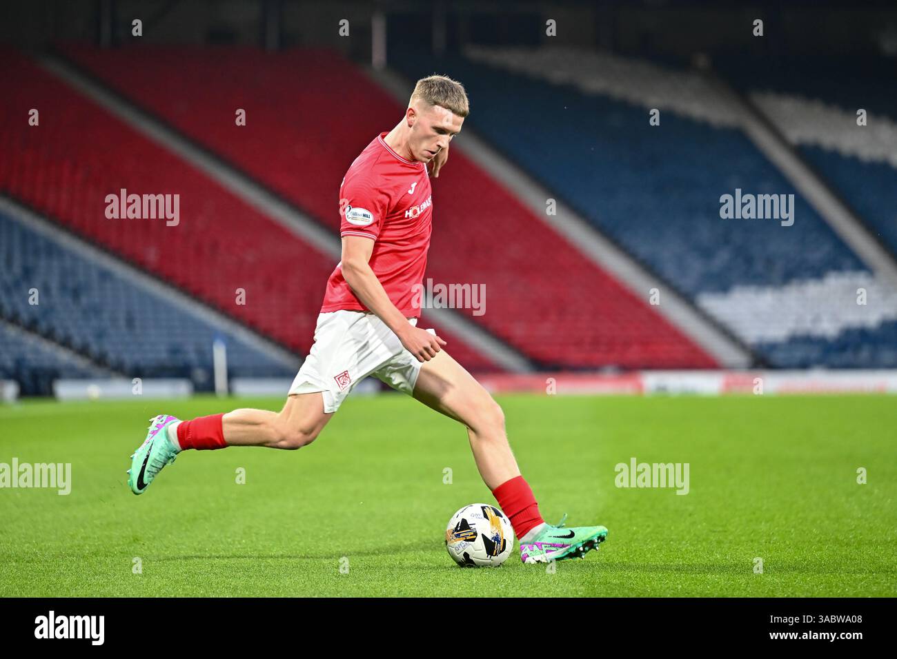 Glasgow, Scotland, UK. 2nd April, 2025. Dylan MacDonald of ...