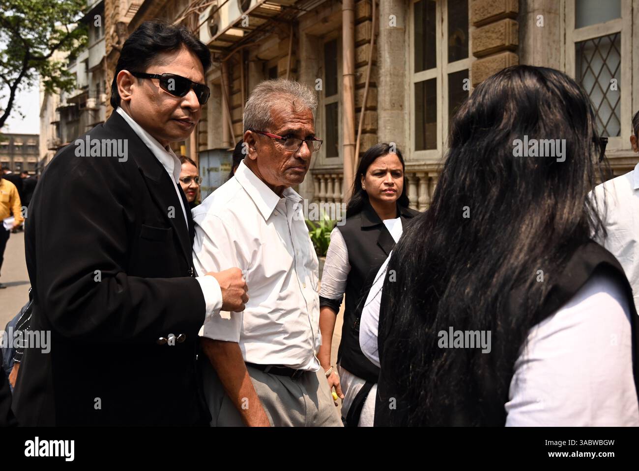 MUMBAI, INDIA - APRIL 2: Satish Salian, the father of Disha Salian ...