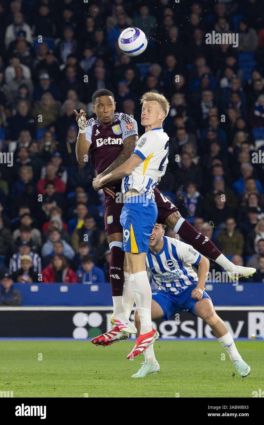 2nd April 2025; American Express Stadium, Brighton, England; Premier ...