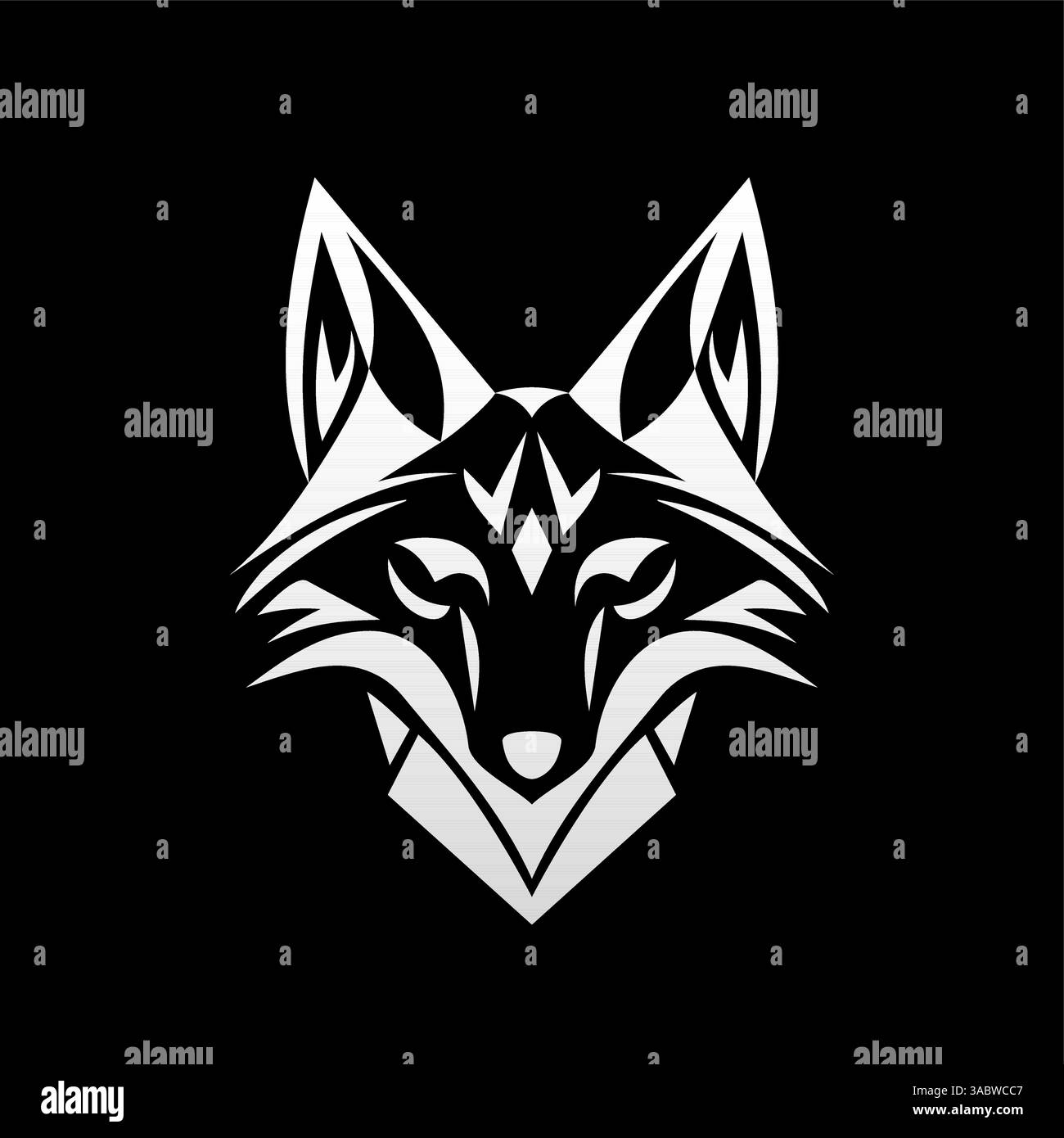 Fox head symbols make perfect additions to badges, labels, signs, logos ...