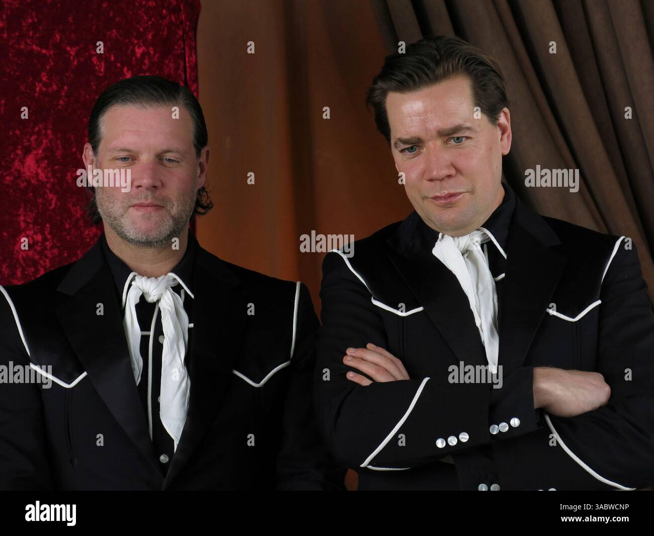 The drummer Christian Grahn alias Chris Dangerous, left, and lead ...