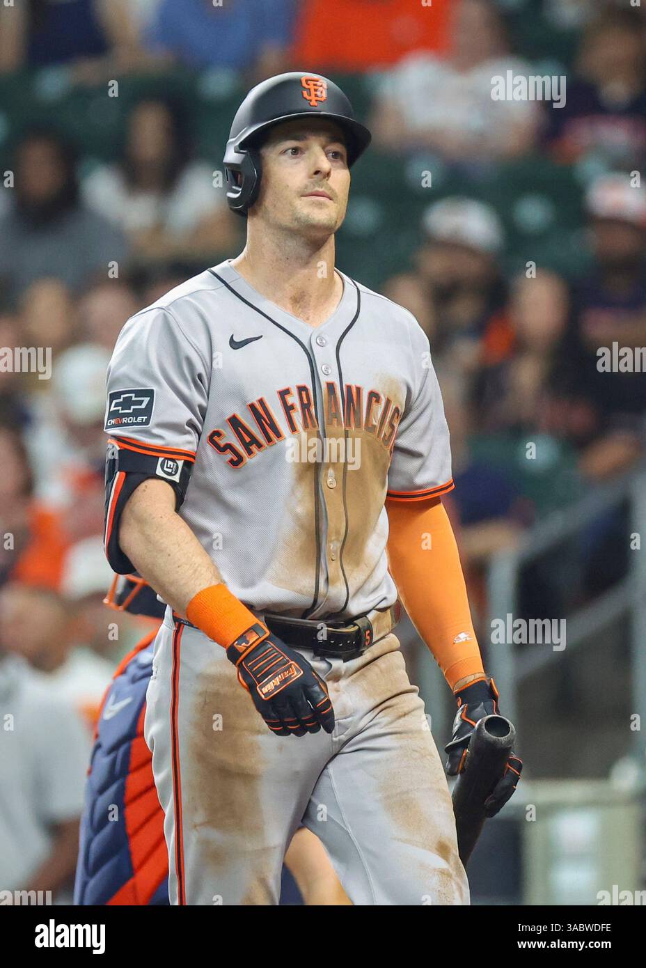 HOUSTON, TX - APRIL 02: San Francisco Giants right fielder Mike ...