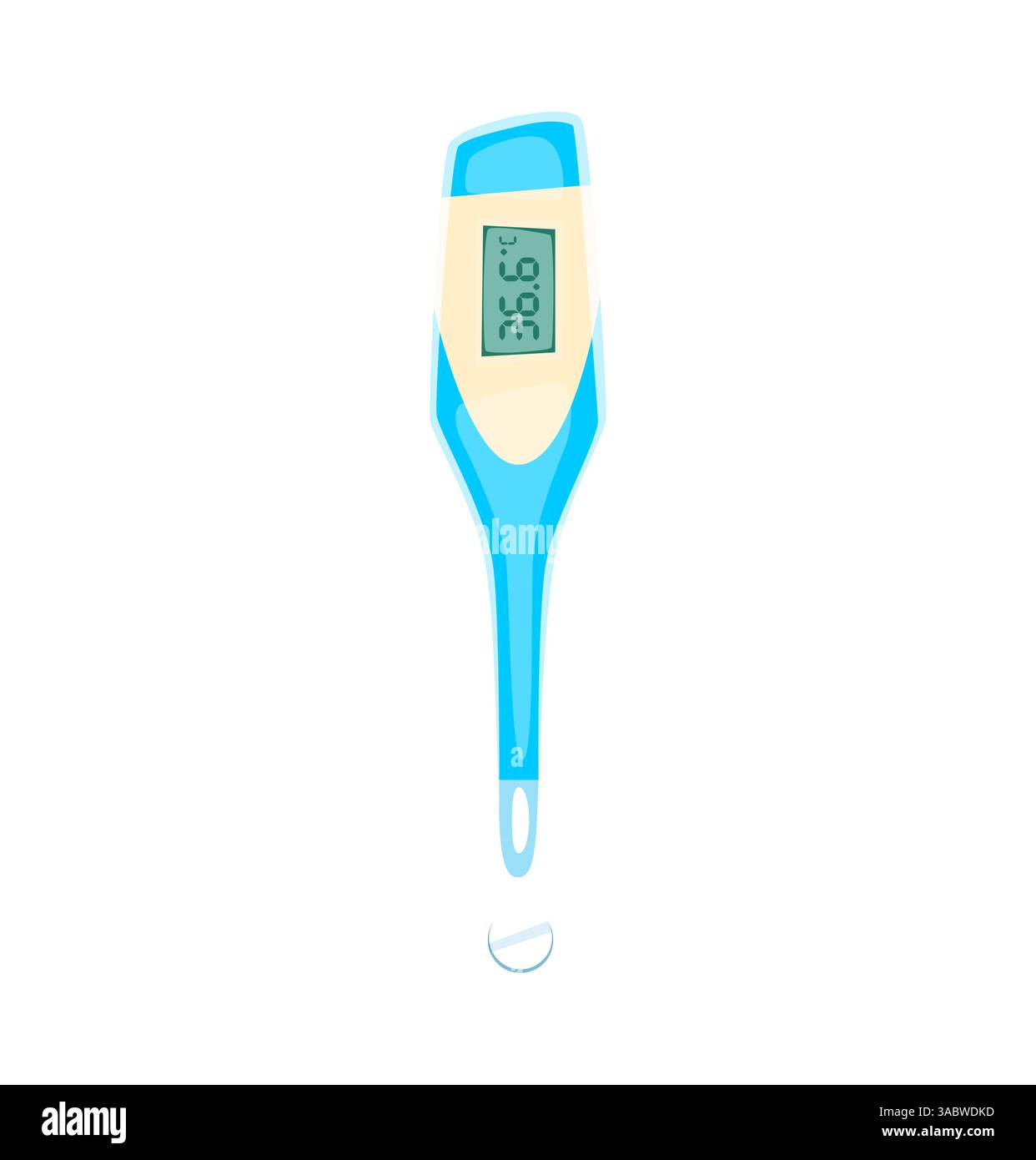 Healthcare cartoon font thermometer punctuation exclamation mark ...