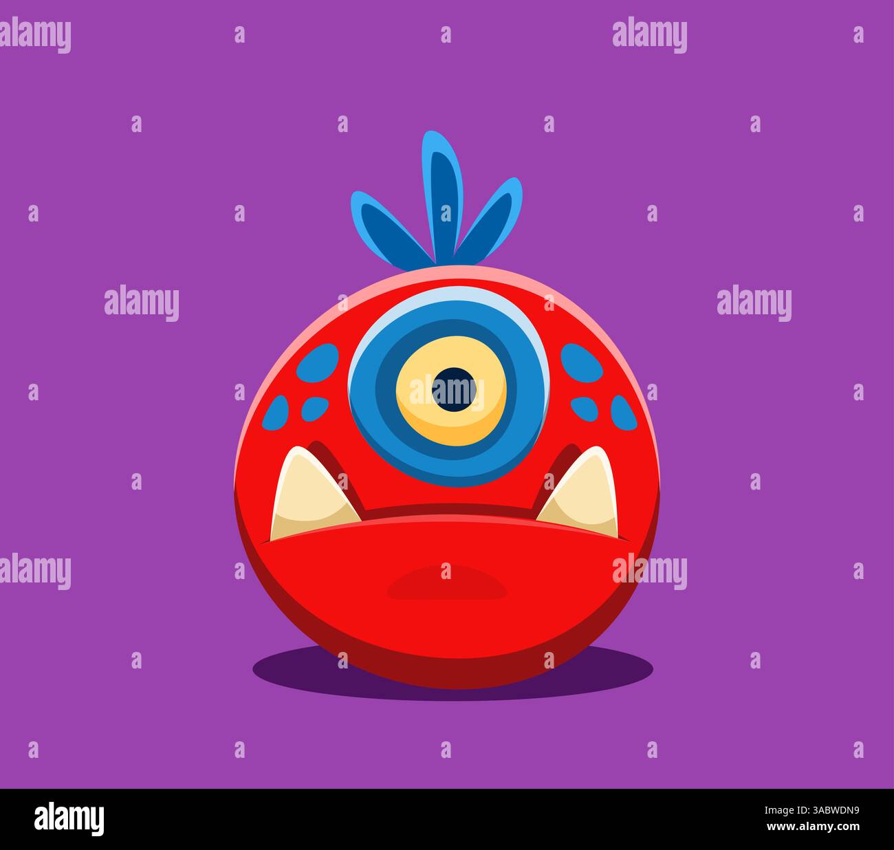 Halloween font punctuation period funny monster character. Spooky alien ...