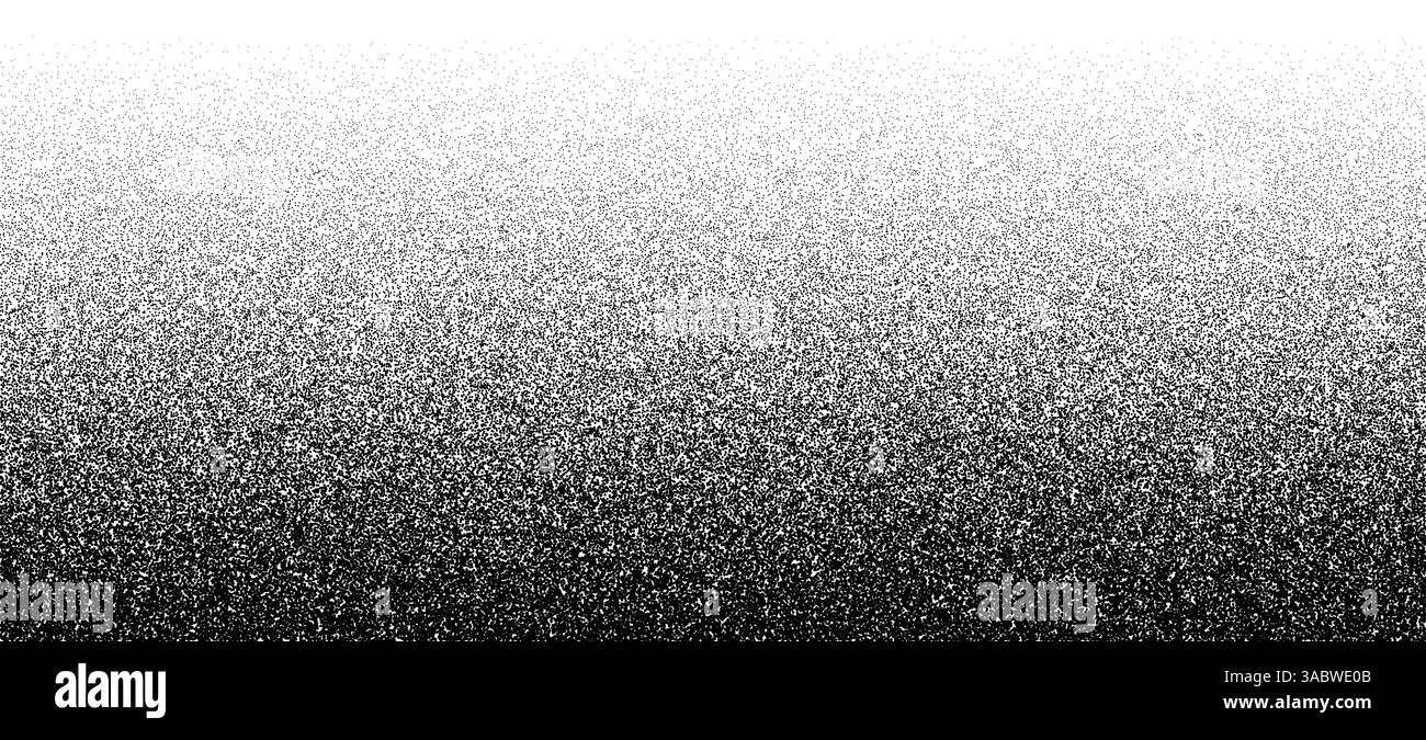 Noise dot grain background. Vector dotwork pattern. Densely dotted ...