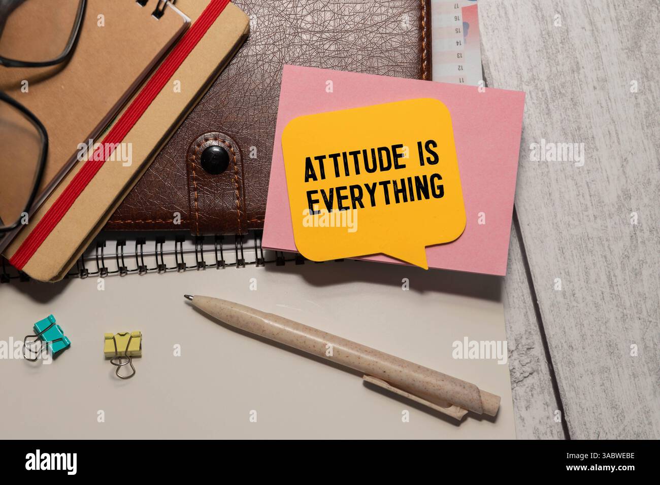 UNLOCK YOUR POTENTIAL text on white card, amid financial statements ...