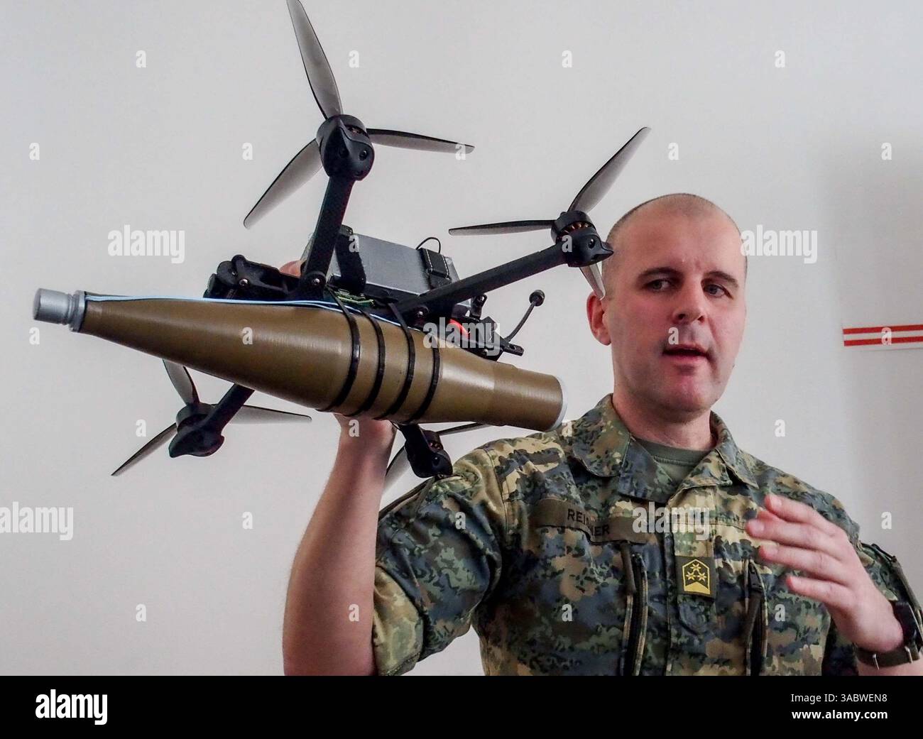Vienna, Austria, Austria. 2nd Apr, 2025. MARKUS REISNER, Colonel ...