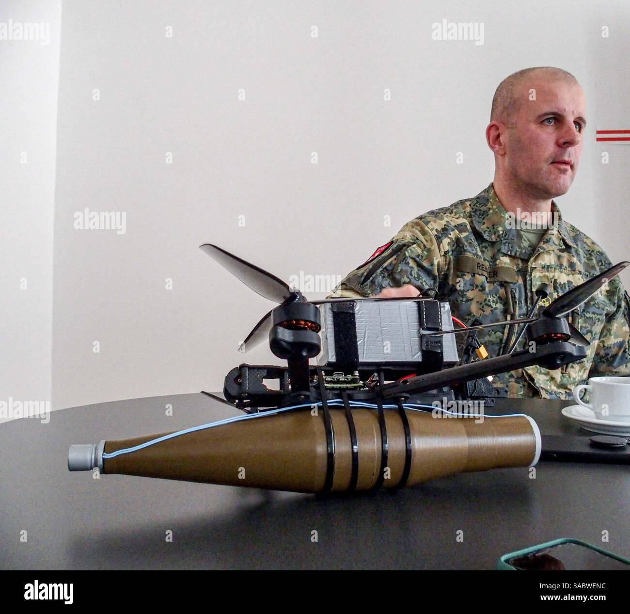 Vienna, Austria, Austria. 2nd Apr, 2025. MARKUS REISNER, Colonel ...