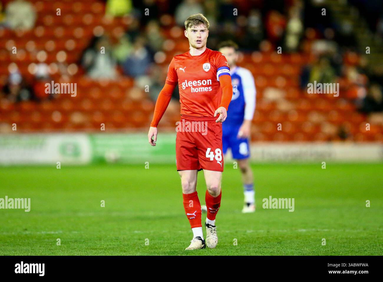 Oakwell Stadium, Barnsley, England - 1st April 2025 Luca Connell (48 ...