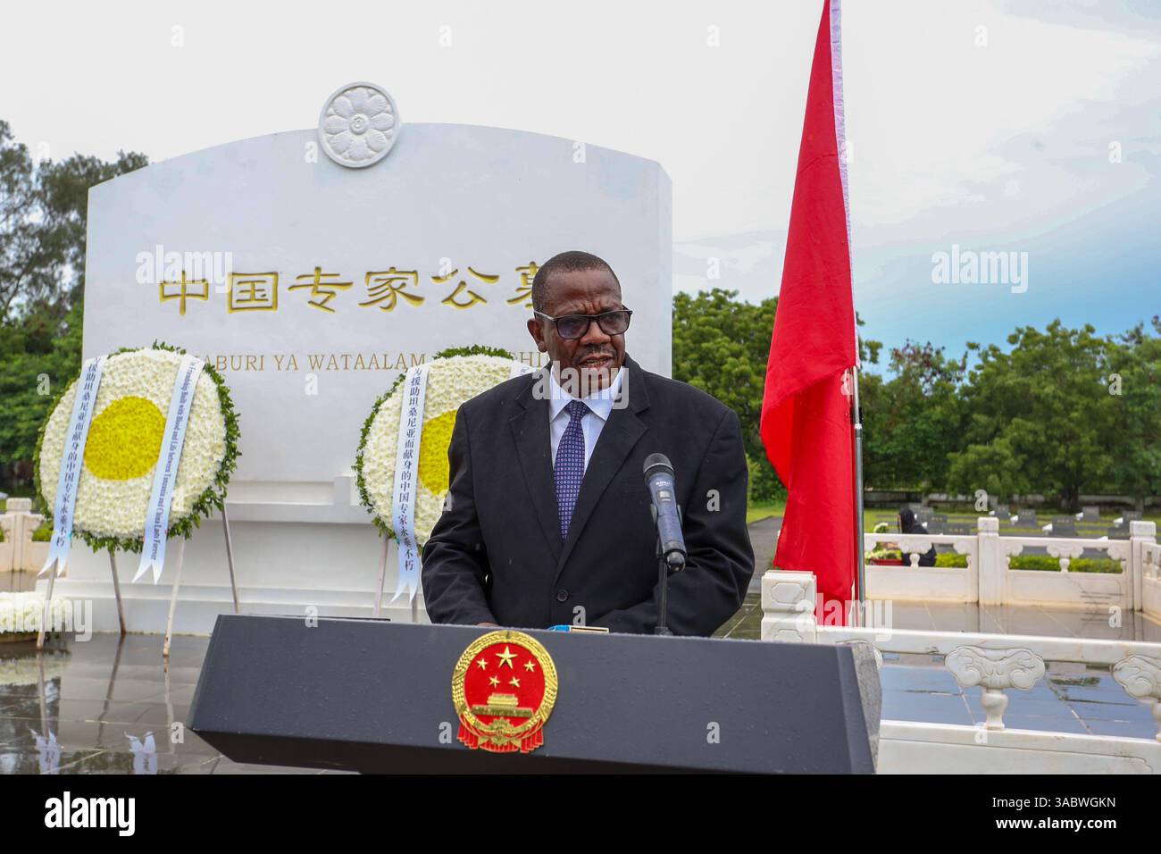 Dar Es Salaam, Tanzania. 2nd Apr, 2025. Tanzania-Zambia Railway ...