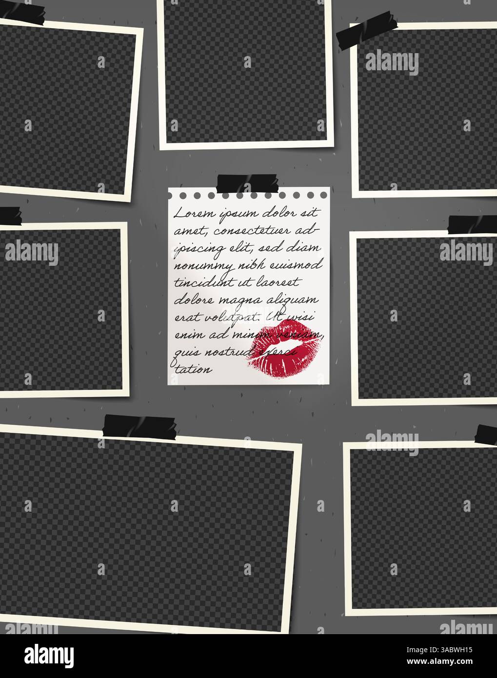 Comic picture on wall Stock Vector Images - Alamy