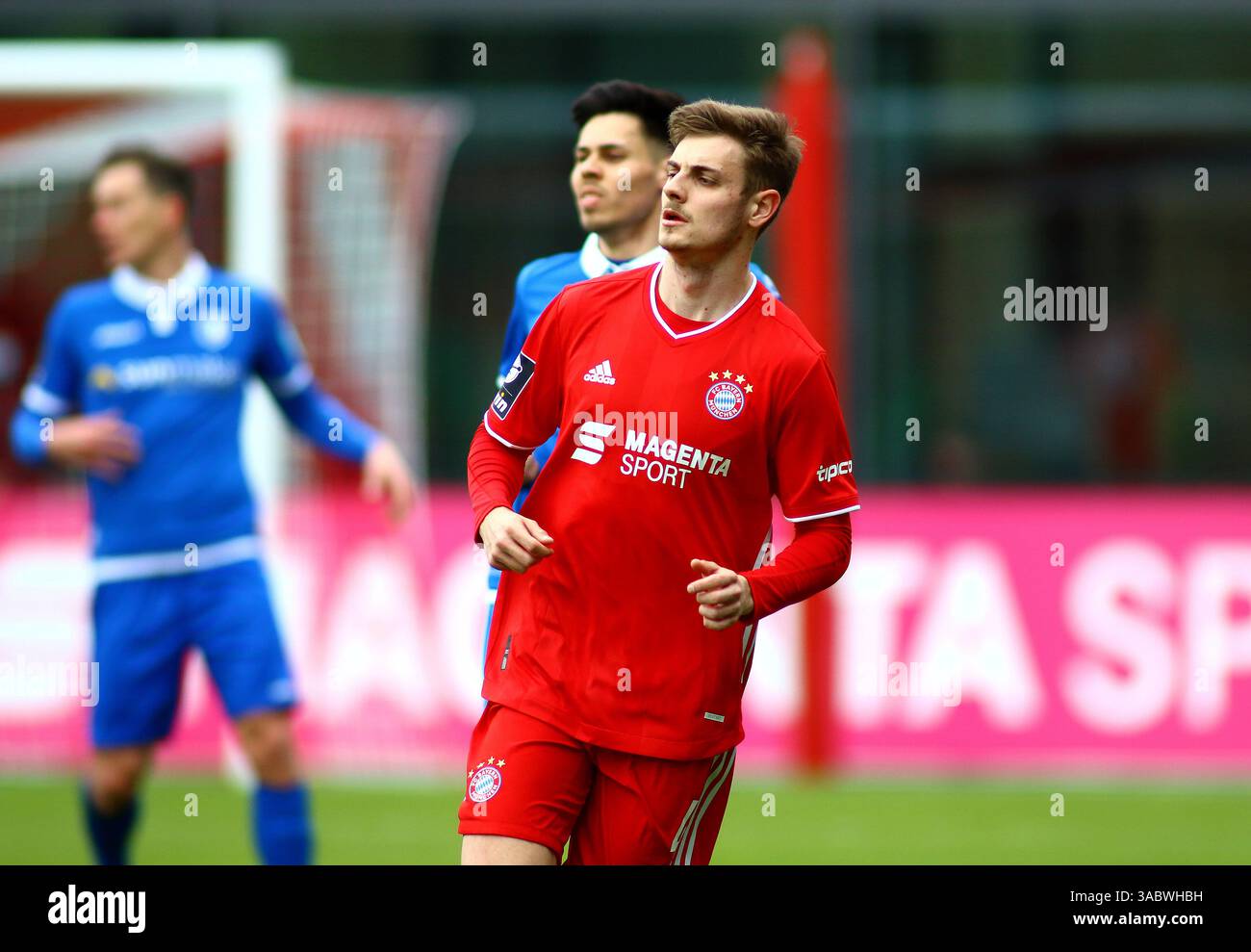Fussball, Herren, 3.Liga, FC Bayern München II - 1.FC Magdeburg, Campus ...