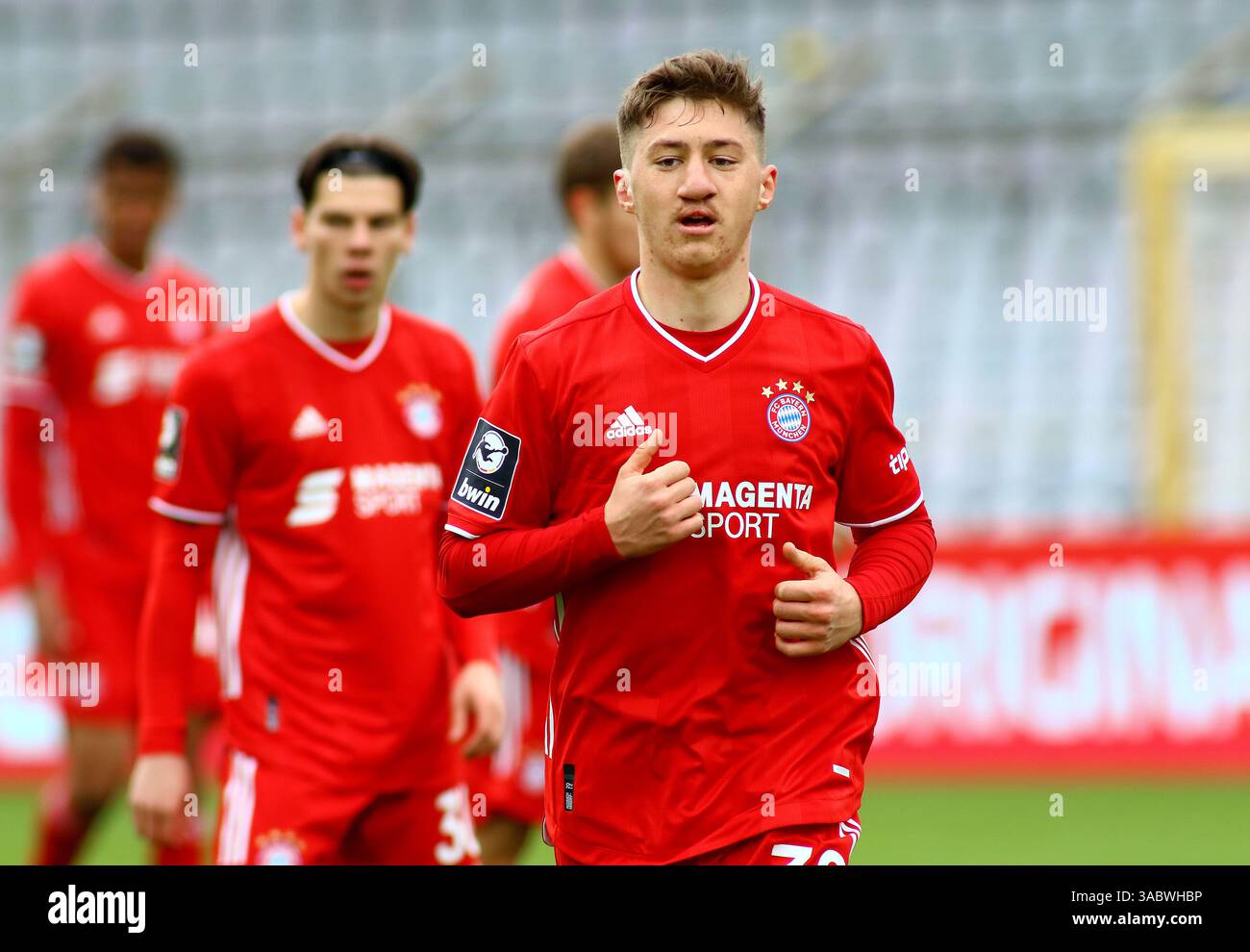 Fussball, Herren, 3.Liga, FC Bayern München II - VFB Lübeck, Grünwalder ...