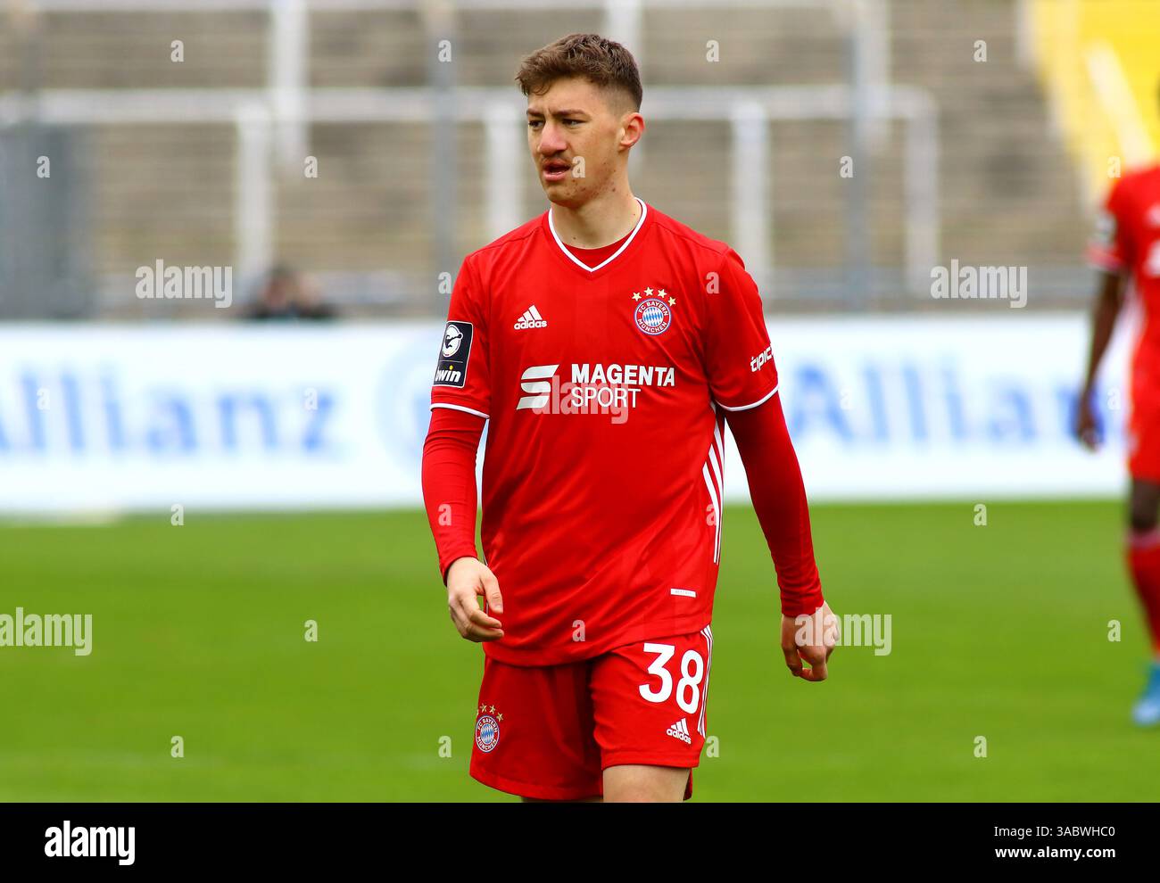Fussball, Herren, 3.Liga, FC Bayern München II - VFB Lübeck, Grünwalder ...