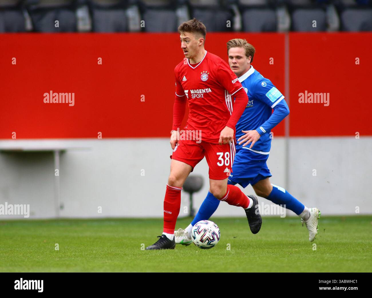 Fussball, Herren, 3.Liga, FC Bayern München II - 1.FC Magdeburg, Campus ...