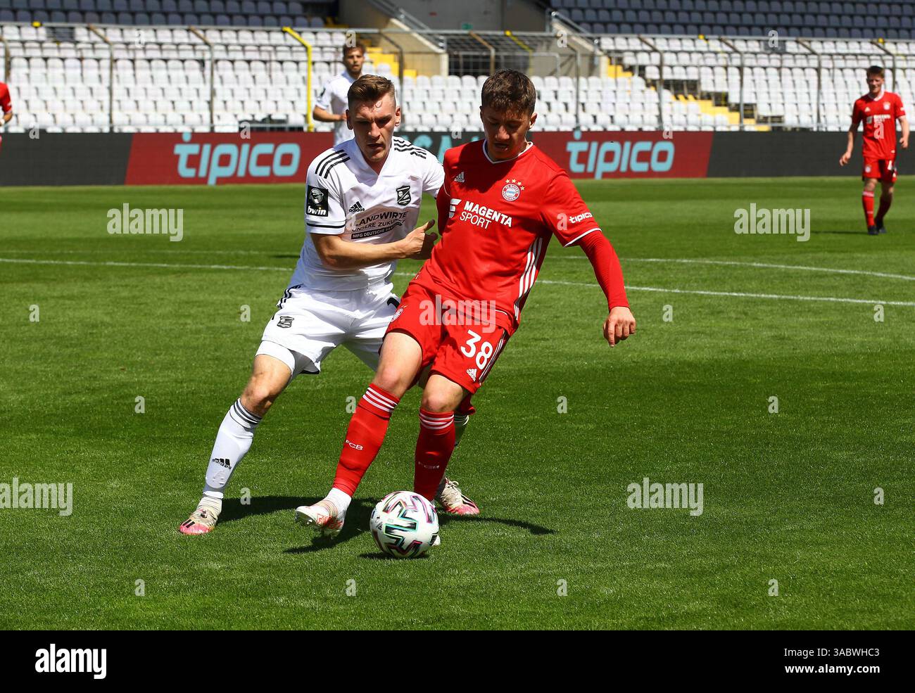 Fussball, Herren, 3.Liga, FC Bayern München II - SpVgg Unterhaching ...