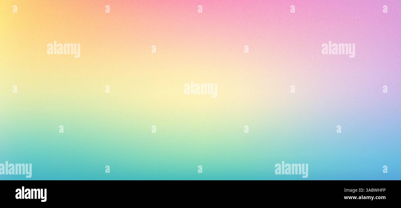 Rainbow ombre gradient with noise, grain, and foil texture. Bright ...