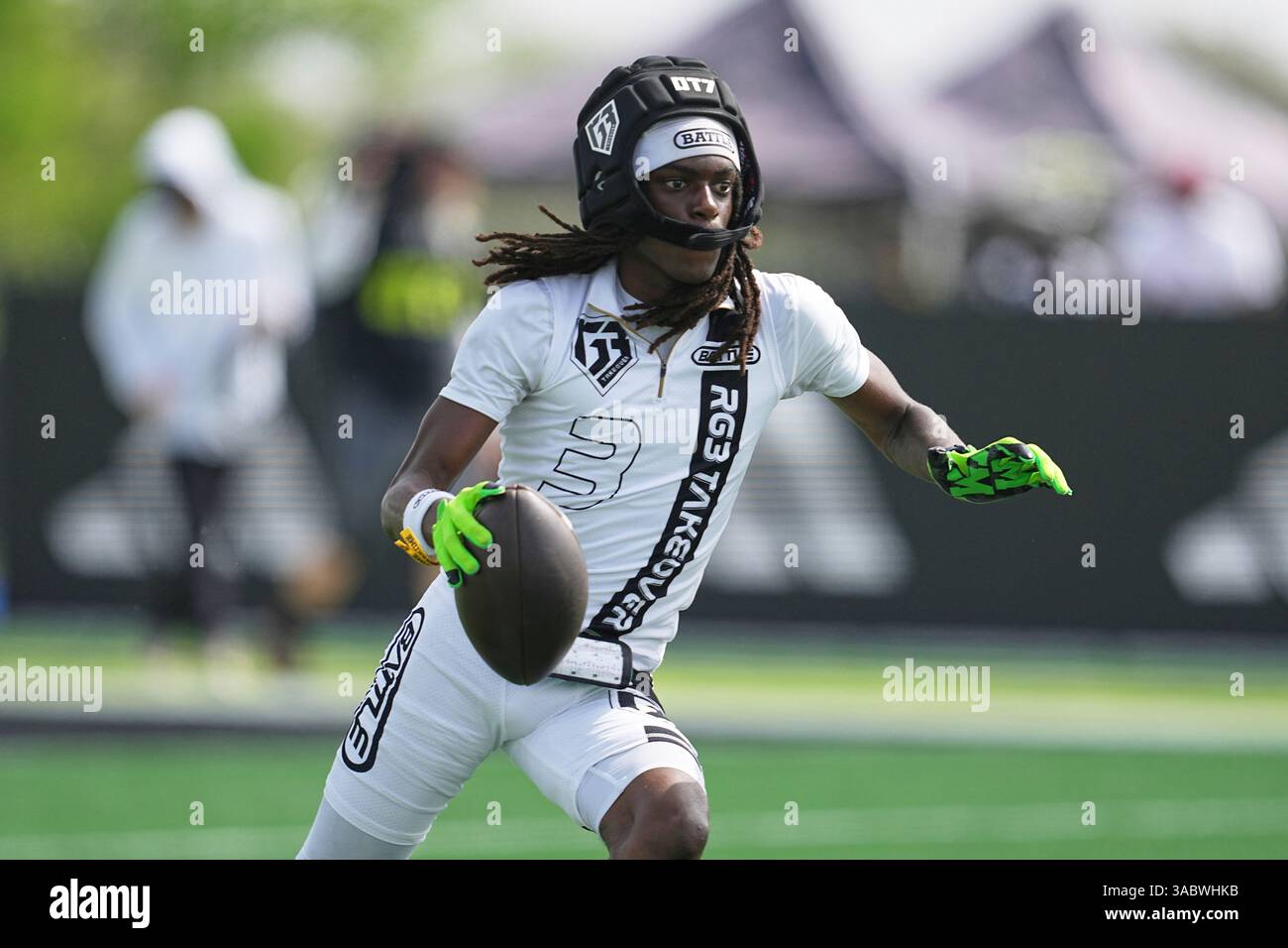 RG3 Takeover defensive back Duran Guilford finds running room during an ...