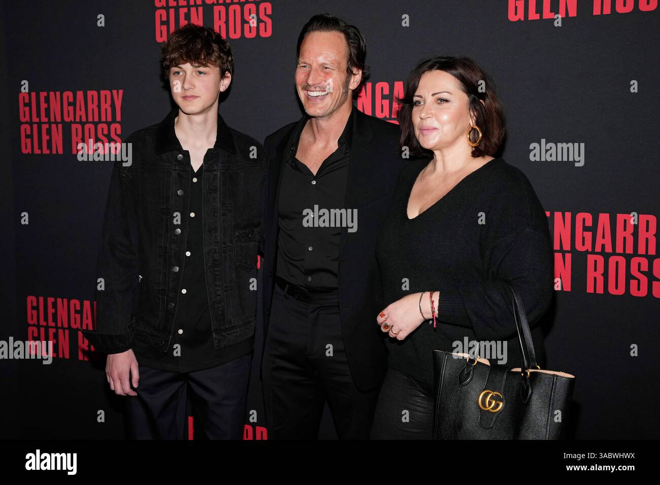 Kalin Patrick Wilson, left, Patrick Wilson, and Dagmara Dominczyk ...