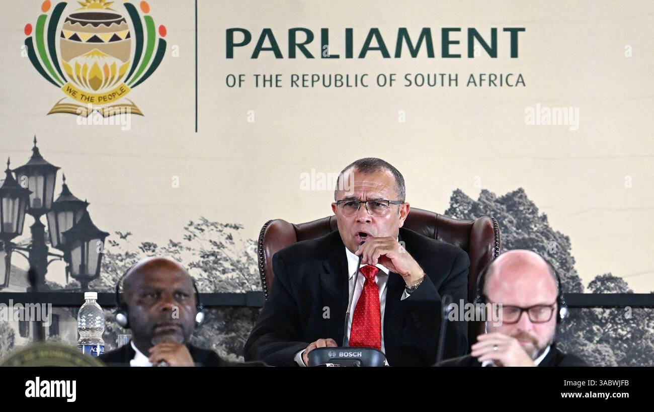 Cape Town, South Africa. 2nd Apr, 2025. South African National Assembly ...