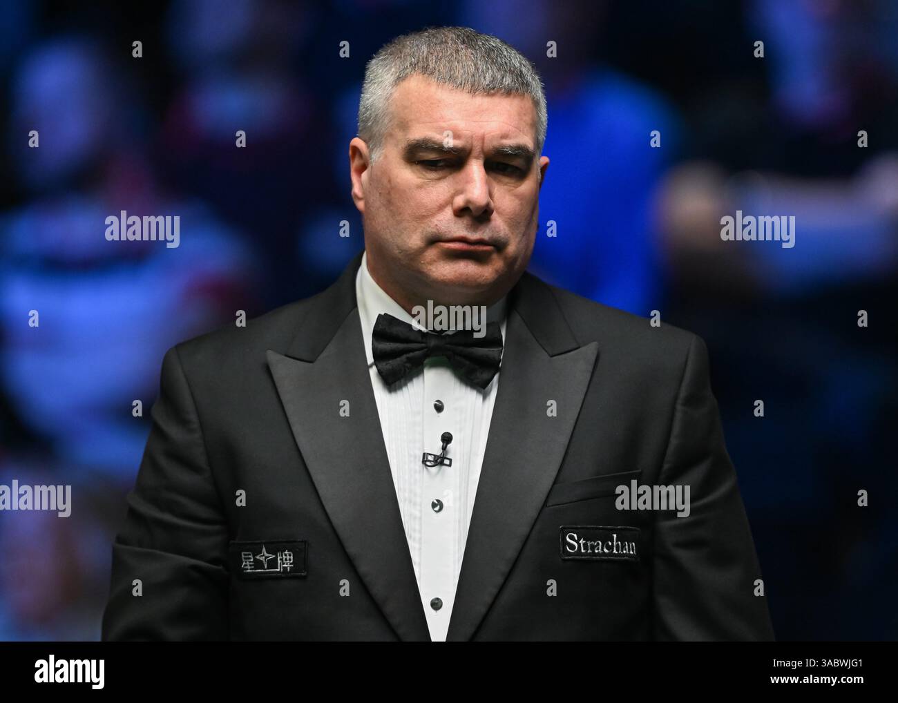 Manchester, UK. 2nd Apr, 2025. Referee Ben Williams during the Quarter ...