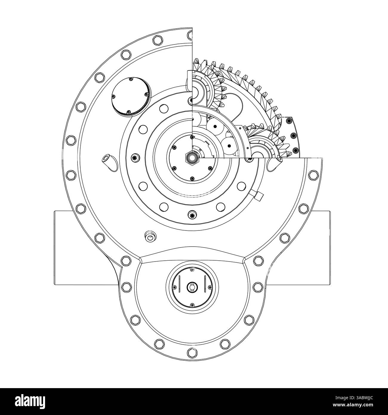Very large bolts Stock Vector Images - Alamy